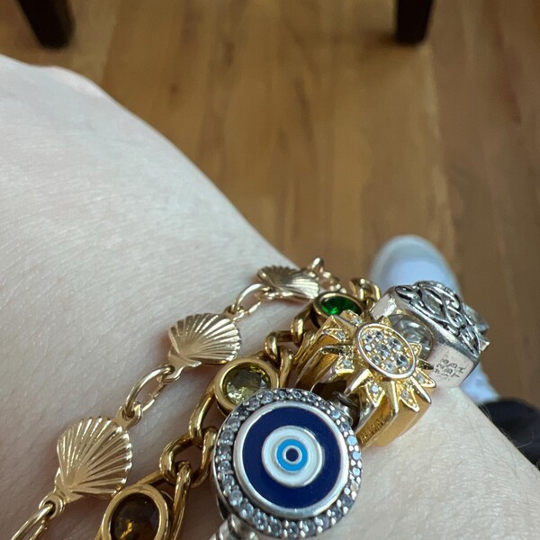 Shine Angel Charm Fits European Charm Bracelet Gift for Her Necklace ...