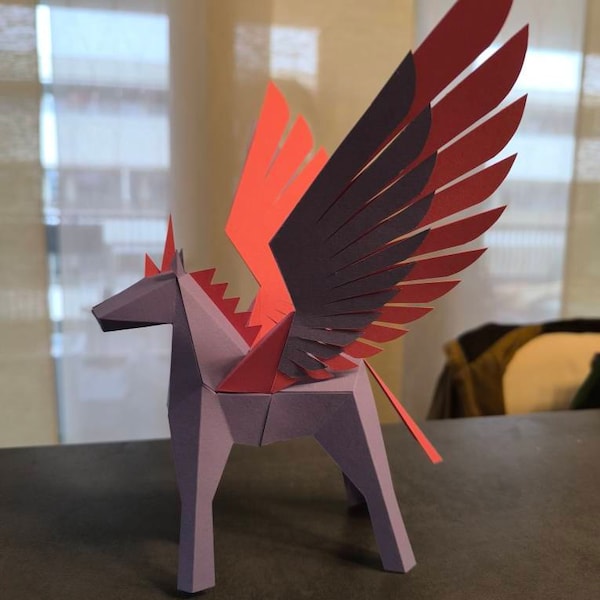 An-225 Mriya Papercraft Model: Low Poly Paper Plane (PDF Template) - Etsy