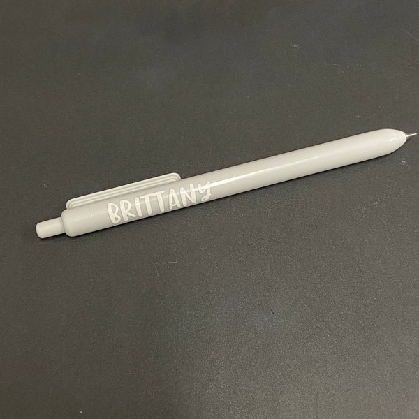 Personalized Pen Name Vinyl Decal: Custom Stationery Sticker ...