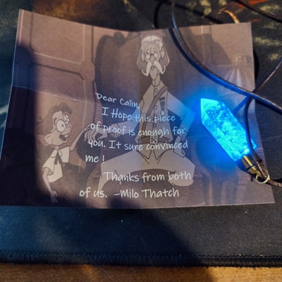 Disney's Atlantis the Lost Empire Kida Crystal Handcrafted - Etsy