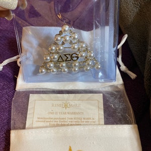 VOTE Coco Pearl Rhinestone Brooch - Etsy