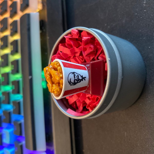 KFC Chicken Combo Keycaps Handmade Resin Custom Artisan - Etsy
