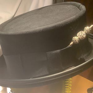 Black Suede Leather Clint Eastwood Pale Rider Style Western Outlaw Mens ...