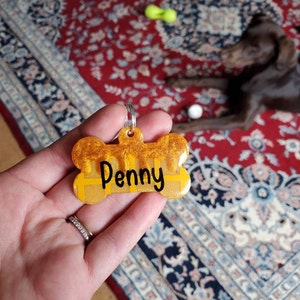 Waffle Pet Tag - Etsy
