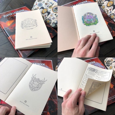 Dnd 5e Campaign Diary: Heart of the Sea Character Journal PDF - Etsy Canada