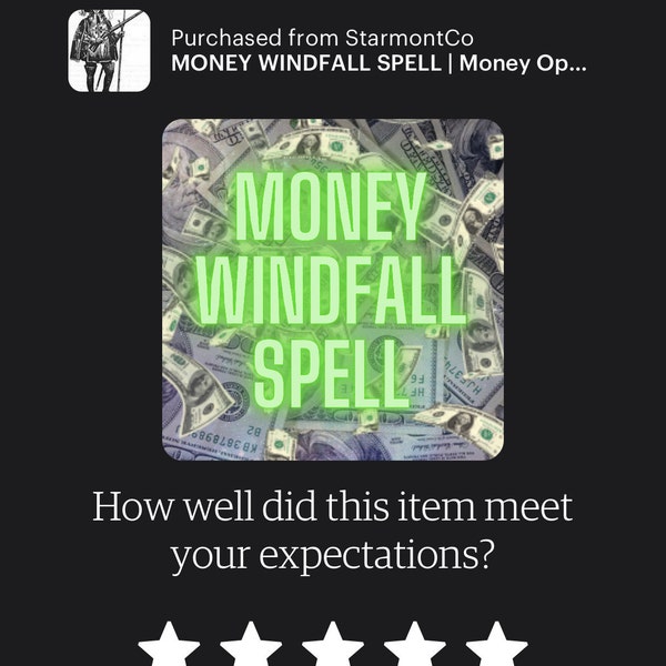 MONEY WINDFALL SPELL | Money Opportunity Spell | Make Money Spell ...