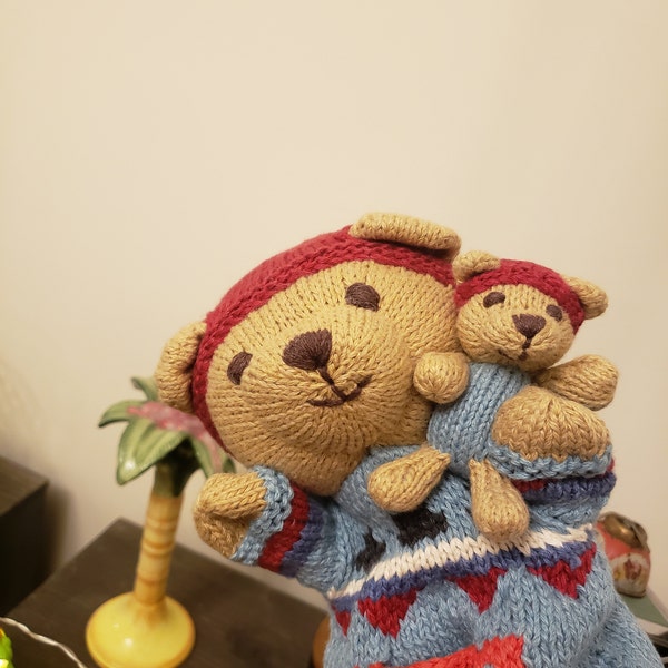 Hand Knitted Pocket Puppet and Soft Toy - Etsy UK