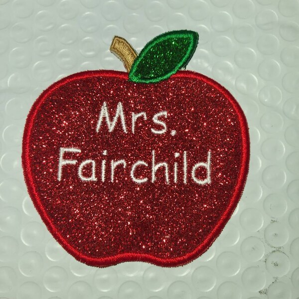 Teacher Patch Teacher Appreciation Gift Teacher Christmas Gift ...