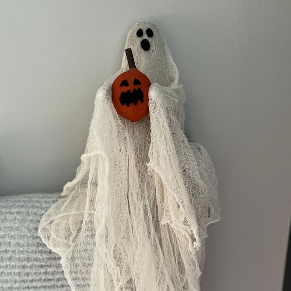 PATTERN, Primitive Halloween Ghost Door Doll Digital PDF Pattern ...