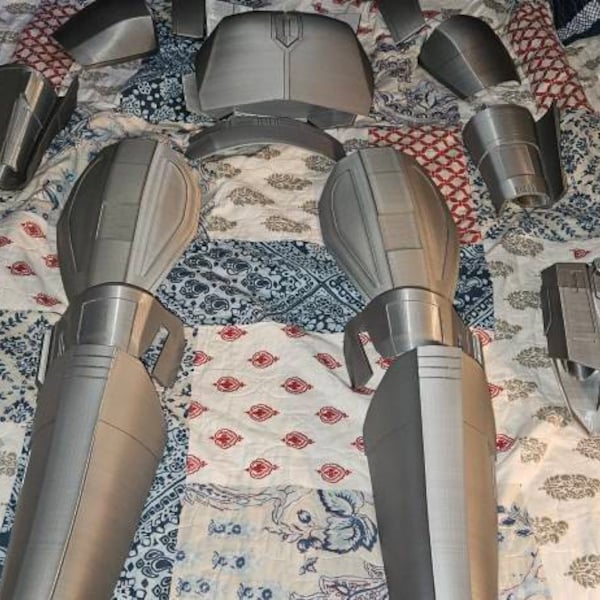 Bo Katan/ Koska Reeves Mandalorian Armor Upper/lower Bundle Set ...