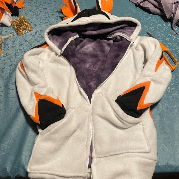 Women's Fitted Cosplay Hoodie Sewing Pattern .pdf Tutorial Hooded ...