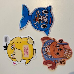 One Piece Luffy Stickers - Etsy