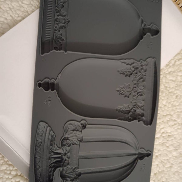Iron Orchid Designs Dewdrop Pond Decor Mould, Dew Drop Pond, Silicone ...