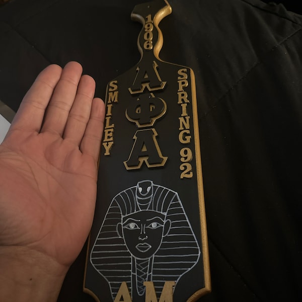 15" Custom Sorority/fraternity Paddle - Etsy