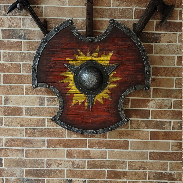Valkyrie Authentic Viking Shield - Etsy