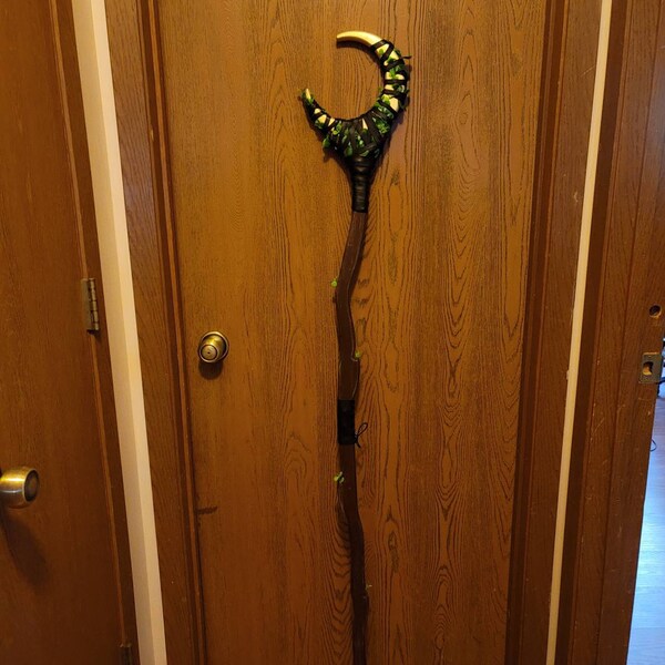 The Celestial Ellipse Staff an Enchanting Druid Staff Enchanted Nature ...