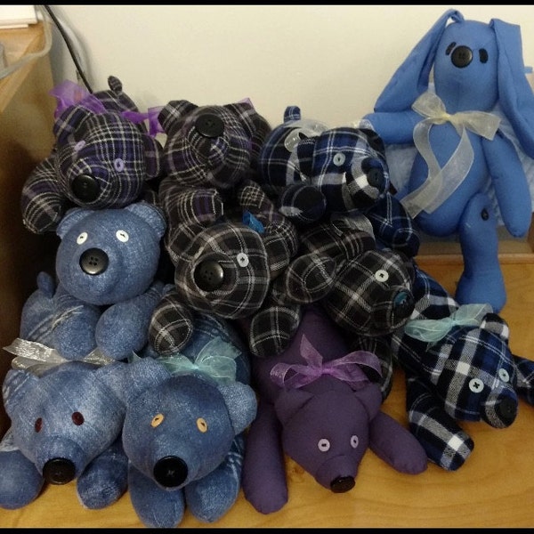 Memory Key Chain Made From Men's Ties - Etsy