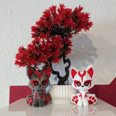 Kitsune Plush Littlefox's Toebeans Japanese Spirit Fox Stuffed Animal ...