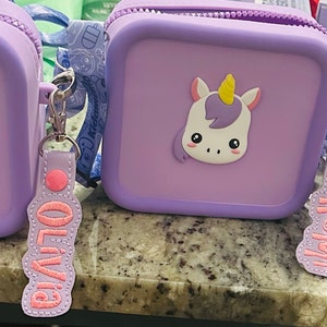 SAMPLE SALE a Names Bag Tag for Backpack Luggage Ready Made Ready to ...