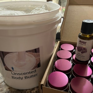 Gallon Unscented Body Butter Wholesale Bulk Gifts for Her - Etsy