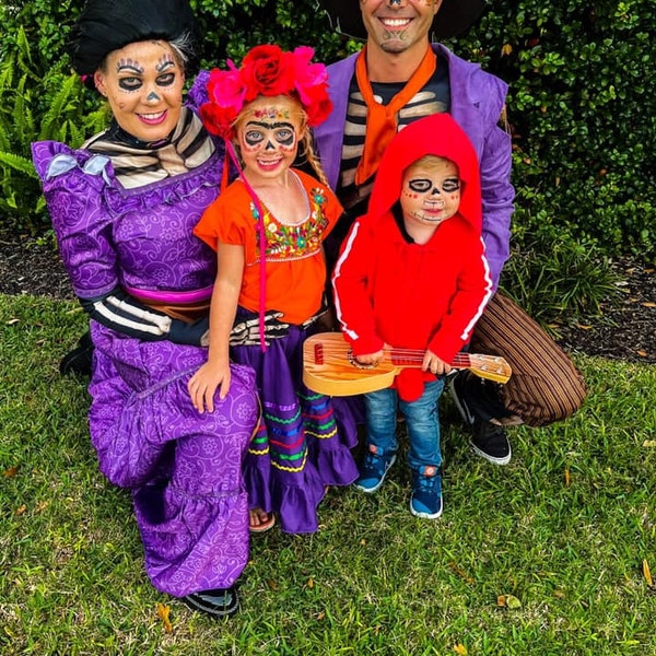 Miguel Face Temporary Tattoos for Coco Movie Cosplayers. 2 Copies - Etsy