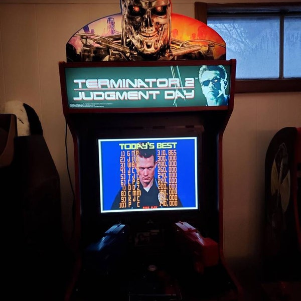 Arcade 1up Terminator Topper - Etsy