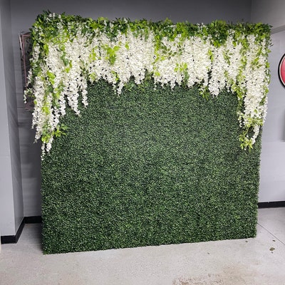 Grass Backdrop, Grass Wall Panels, Baby Shower Backdrop Greenery, Green ...