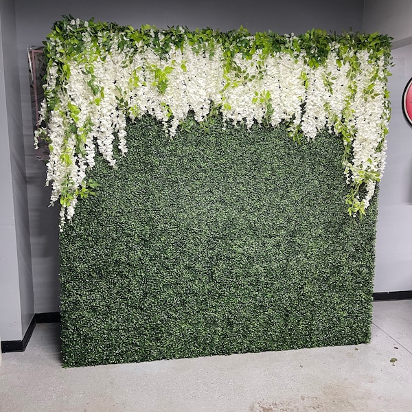 Grass Backdrop, Grass Wall Panels, Baby Shower Backdrop Greenery, Green ...