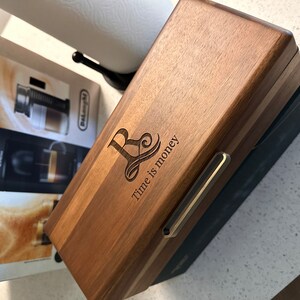 Custom Engraved Birth Flower Jewelry Box for Women Stacked 3 - Etsy