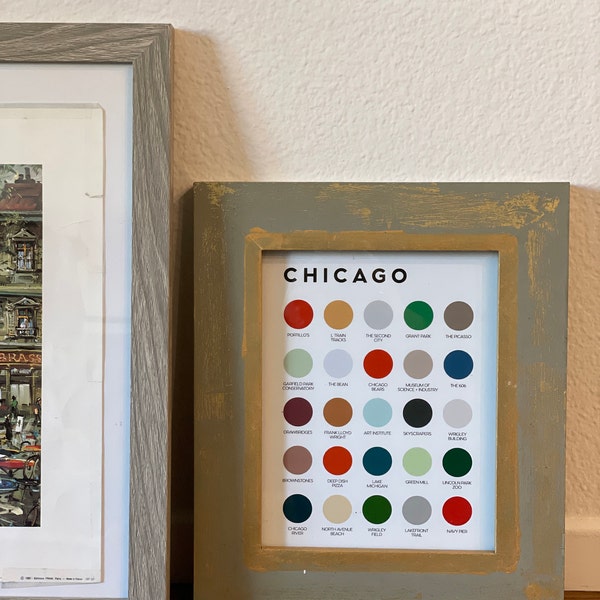Chicago Color Palette Print - Etsy