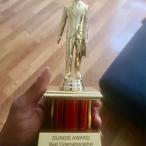 BUSHIEST BEAVER Dundie Award Trophy the Office TV Show Michael Scott ...
