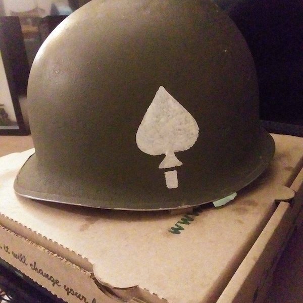 Helmet Stencil Template USA Army War Correspondent WW2 US WWII M1 M2 ...