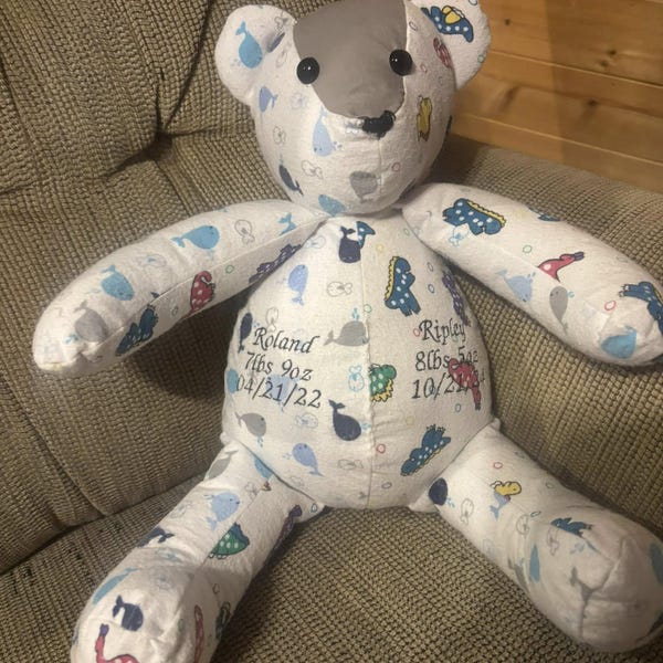 Memory Bear Pattern Teddy Bear Sewing Pattern Memory Bear Sewing ...