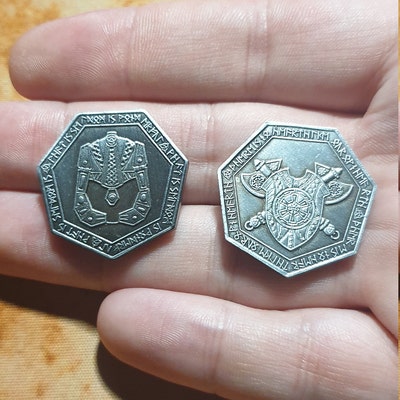 Fantasy Coins Dwarven Silver - Etsy