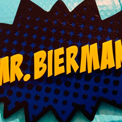 Math Pi Name Sign 3D Printed Name Plate Math Teacher Gift Math Gift ...