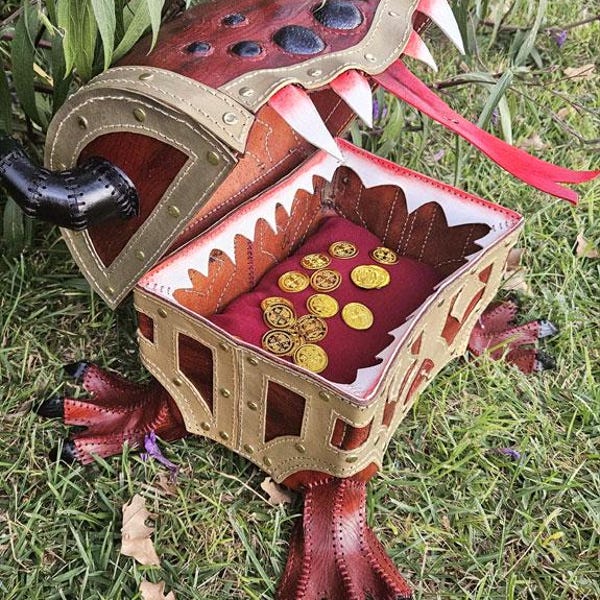 Mimic Chest Leather Pattern PDF - by Leatherhubpatterns - Etsy