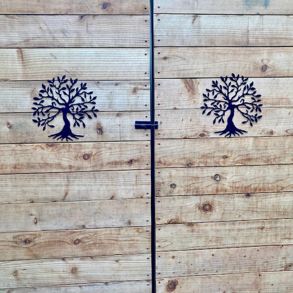 Olive Tree of Life Metal Wall Hanging | Olive Tree Sign | Family Tree ...