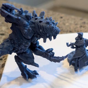 Unicorn Unpainted Miniature - Etsy