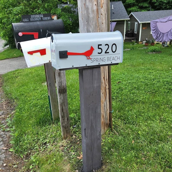 Cardinal Mailbox Flag - Etsy