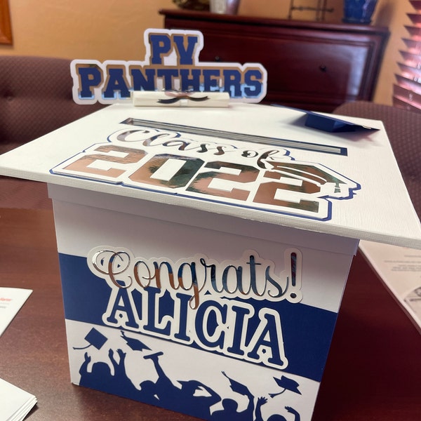 Any Occasion Card Box/birthday Card Box/ Customizable Card Box/party ...