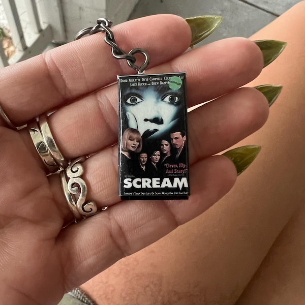 Miniature VHS Inspired Movie Keychain Charm Tons of Titles You Choose ...