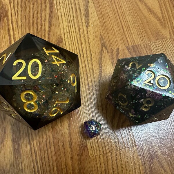 Gemstone Opalite Elven Cut Polyhedral Dice (with Box) Dnd Set - Etsy