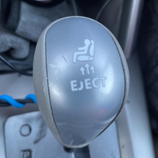 Eject Button Decal, Car Decal, Eject Passenger Button, Blank Button ...