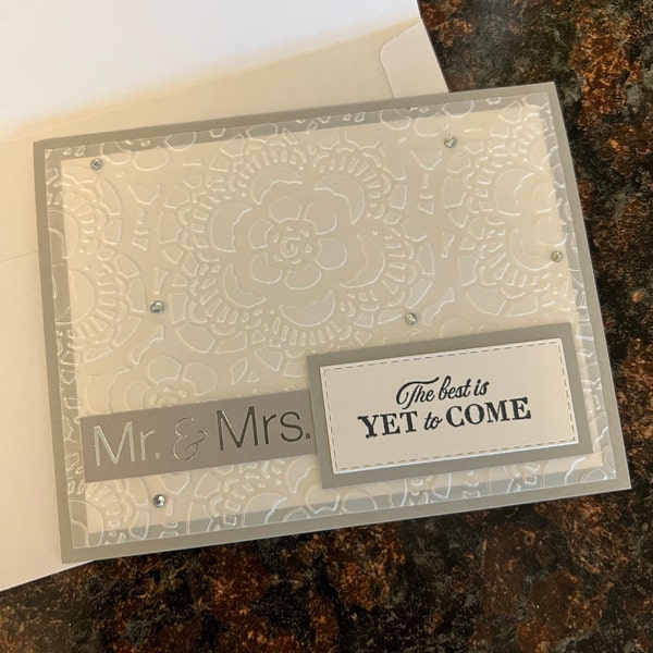 Sympathy Card Handmade, or Consolation Card, Soft Blue Floral, With ...