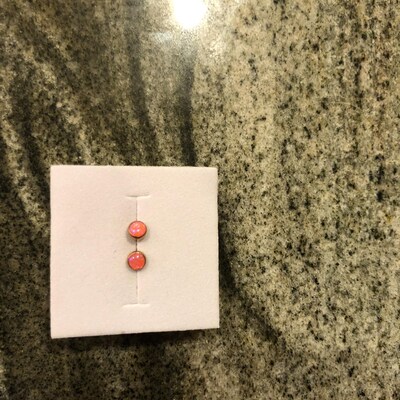 16G Titanium Internally Threaded Opal Prong Set Curve Bar / Barbell ...