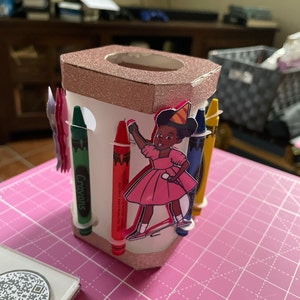 COLORS Box 3 Combo, Box Template SVG, PDF File, Assemble Video ...