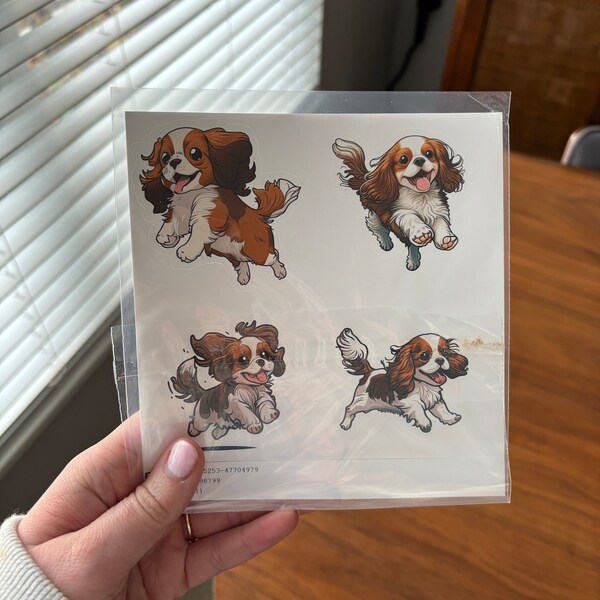 Blissful Maltese Dog Stickers - Etsy