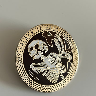 The Norman Chapel Skeleton Hannibal Mind Palace Hard Enamel Pin - Etsy