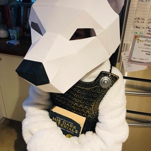 Otter Mask Template Paper Mask Papercraft Mask Masks 3d - Etsy