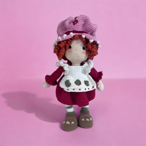 Alma Doll Amigurumi Crochet Pattern, Deer Included, PDF. / English ...